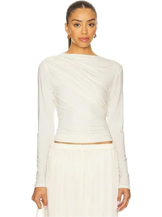 ANINE BING Bray Top - Ivory