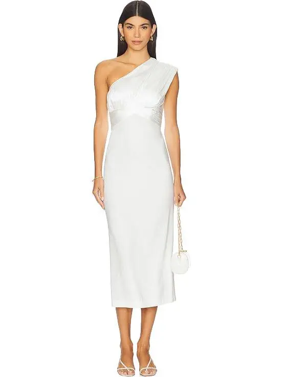 CAMILA COELHO Delanie Midi Dress - Ivory
