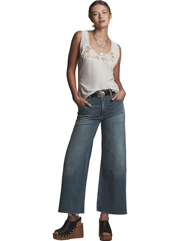 Citizens Of Humanity Lyra High-rise Wide-leg Jeans - Medium Denim