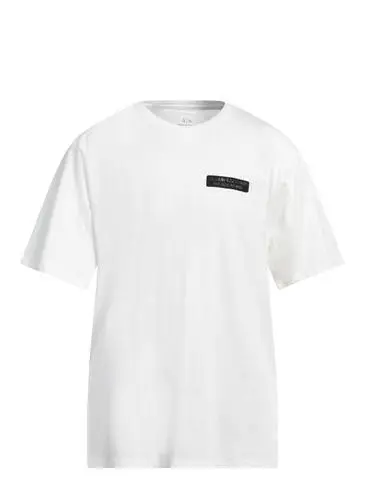Armani Exchange T-shirt Ivory Size Cotton - White