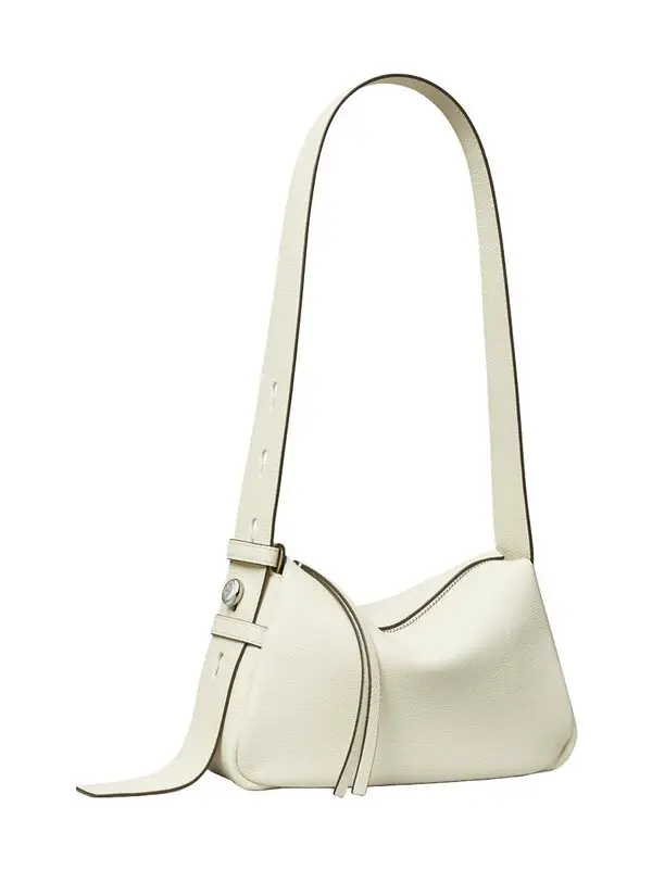 Tory Burch Small Romy Shoulder Bag - Light Cream
