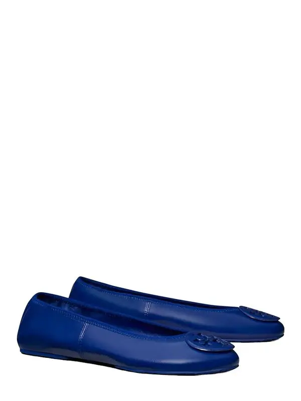 Tory Burch Reva Travel Ballet Flats - Ballpoint Blue/ballpoint Blue