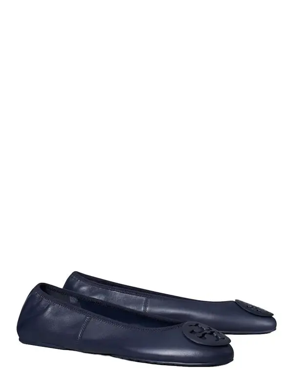 Tory Burch Reva Travel Ballet Flats - New Navy/new Navy