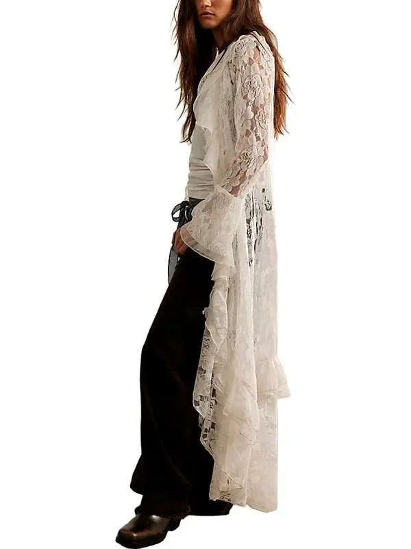 Free People Heirloom Maxi Top - Ivory