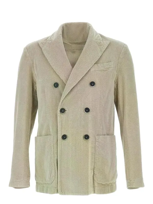 Barena Venezia Double-breasted Corduroy Blazer - Neutrals