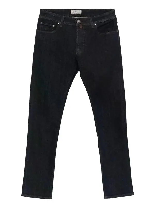 Jacob Cohen Bard Button-fly Jeans - Blue