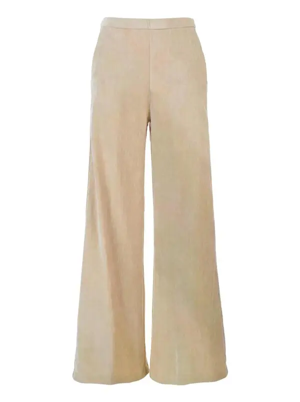 FORTE_FORTE Wide-leg Trousers - Neutrals