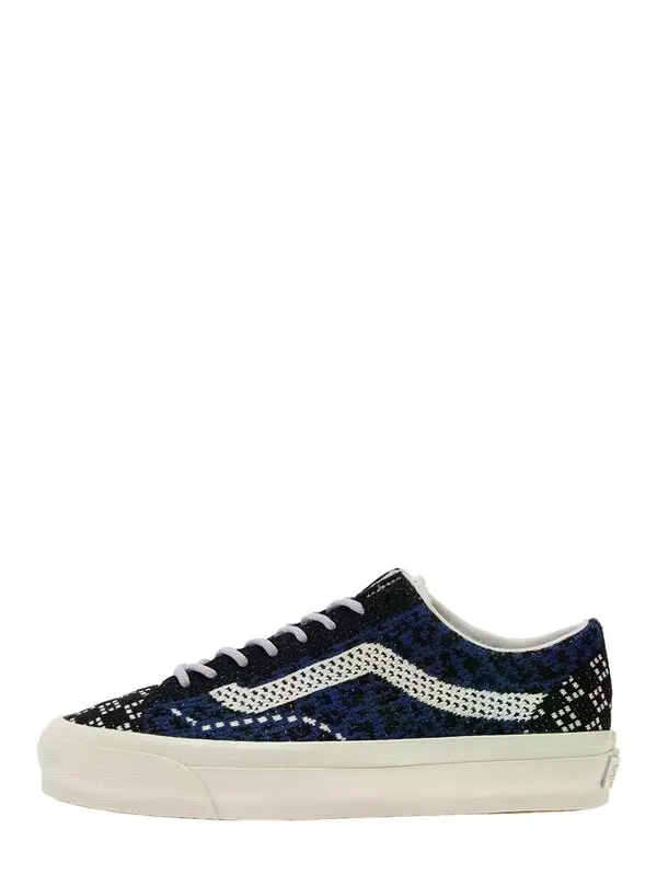 VANS Old Skool 36 Lx Patterned Knit Sneakers - Blue