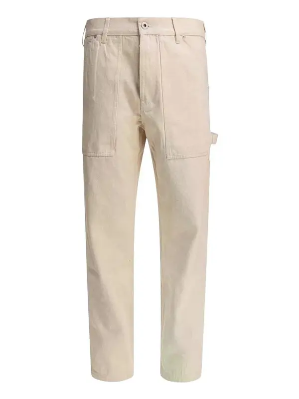ALEX MILL Utility-pocket Trousers - Neutrals
