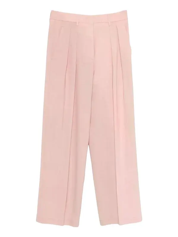 FORTE_FORTE Pleated Trousers - Pink