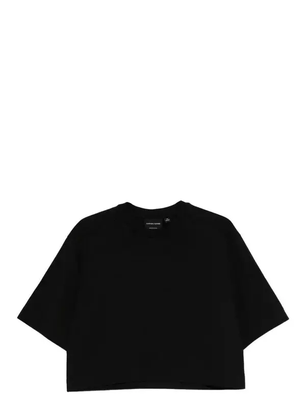 Canada Goose Short-sleeve Cotton T-shirt - Black