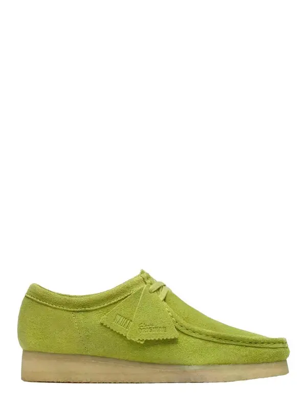 Clarks Suede Lace-up Derby Shoes - Green