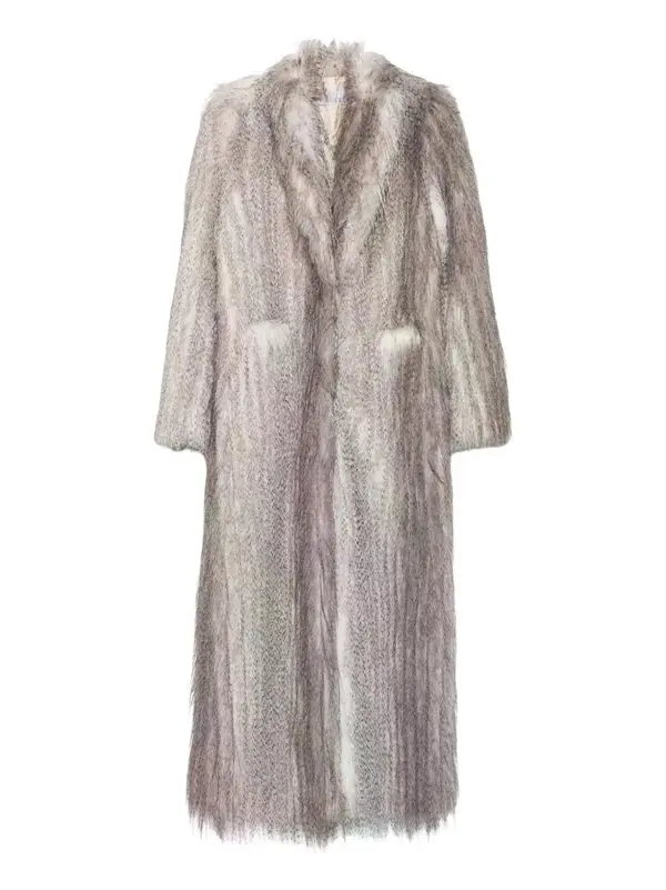 Giuseppe Di Morabito Faux-fur Coat - Grey