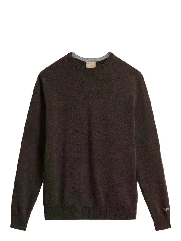 Woolrich Crew-neck Wool Sweater - Brown