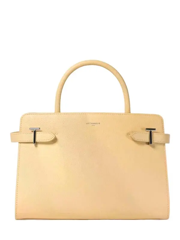 LE TANNEUR Small Emilie Tote Bag - Neutrals