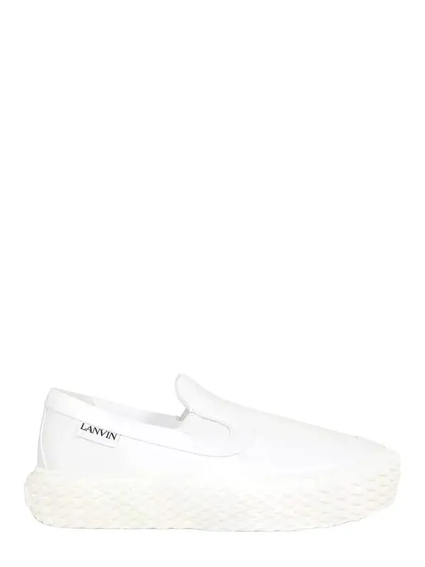 LANVIN Round-toe Sneakers - White