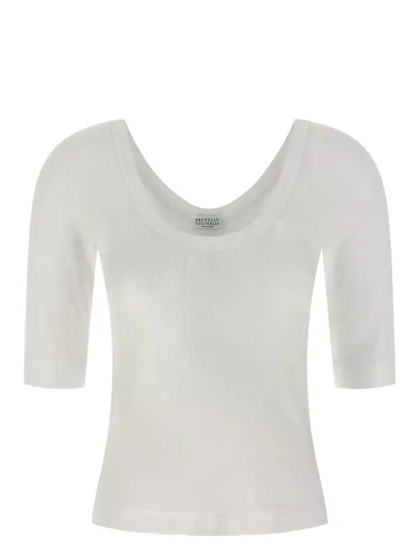 Brunello Cucinelli Round-neck T-shirt - White