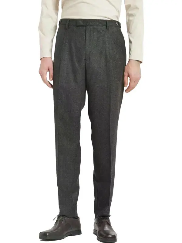 Barena Venezia Wool Tailored Trousers - Grey
