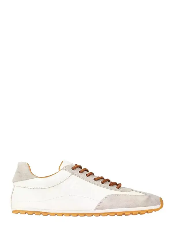 Tory Burch Leather Sneakers - White