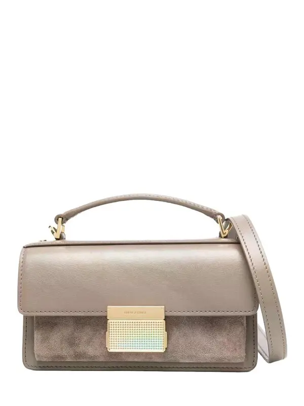 GOLDEN GOOSE Venezia Suede-panelled Tote Bag - Neutrals