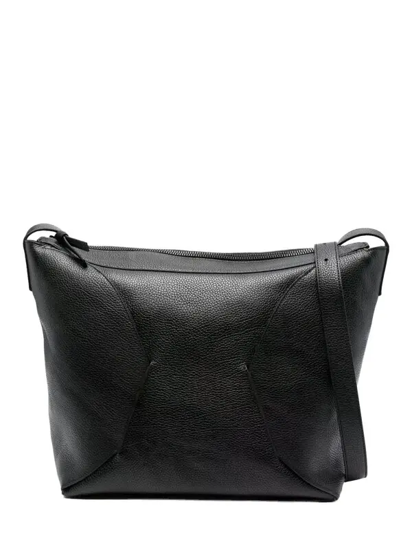 Hereu Medium Palma Leather Cross-body Bag - Black