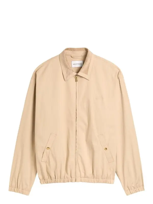 Drole De Monsieur Stretch-cotton Jacket - Beige