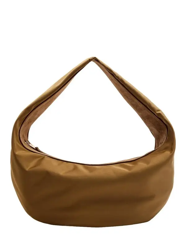 Khaite Olivia Sport Medium Hobo Bag - Beige