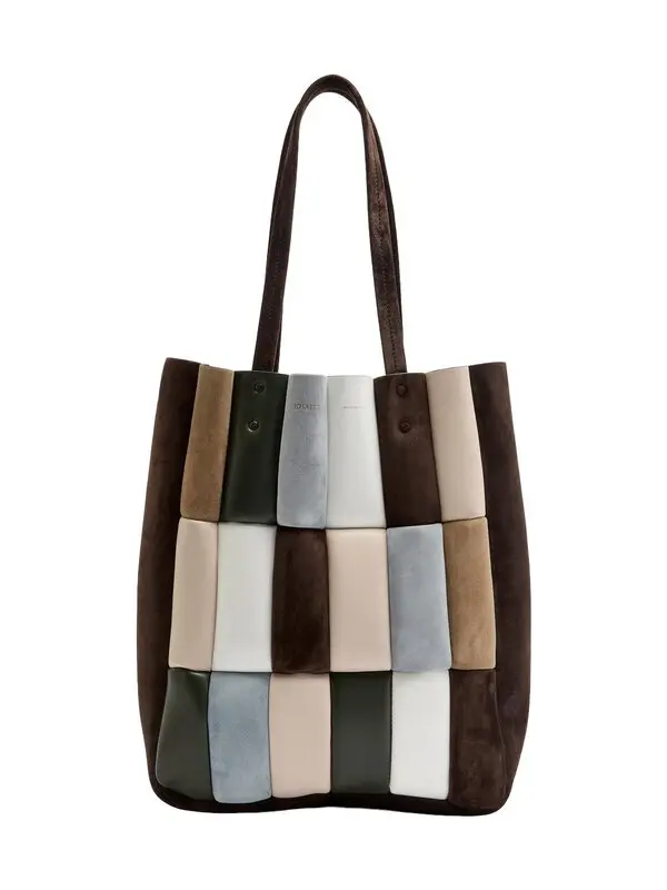 Khaite Zoe Patchwork Tote Bag - Multicoloured