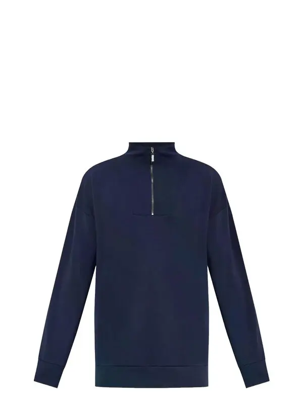 Hanro Zip-up Sweatshirt - Blue