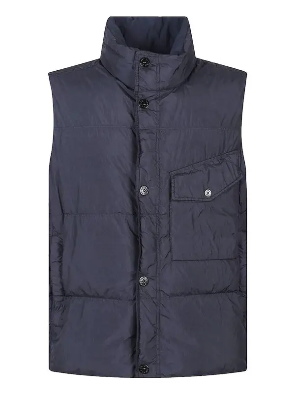 Stone Island Rds Down Vest - Blue