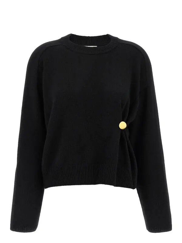 Loulou De Saison Bill Cashmere Sweater - Black