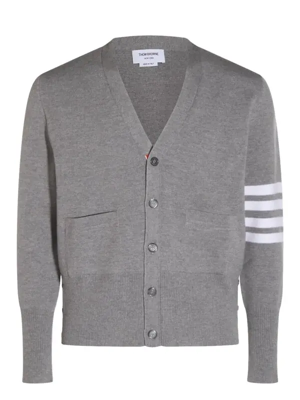 Thom Browne Wool Knitwear - Grey