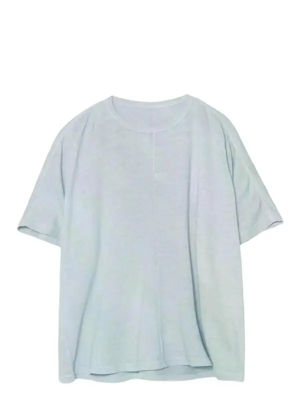 MAHARISHI Central-seam Short-sleeve T-shirt - Blue