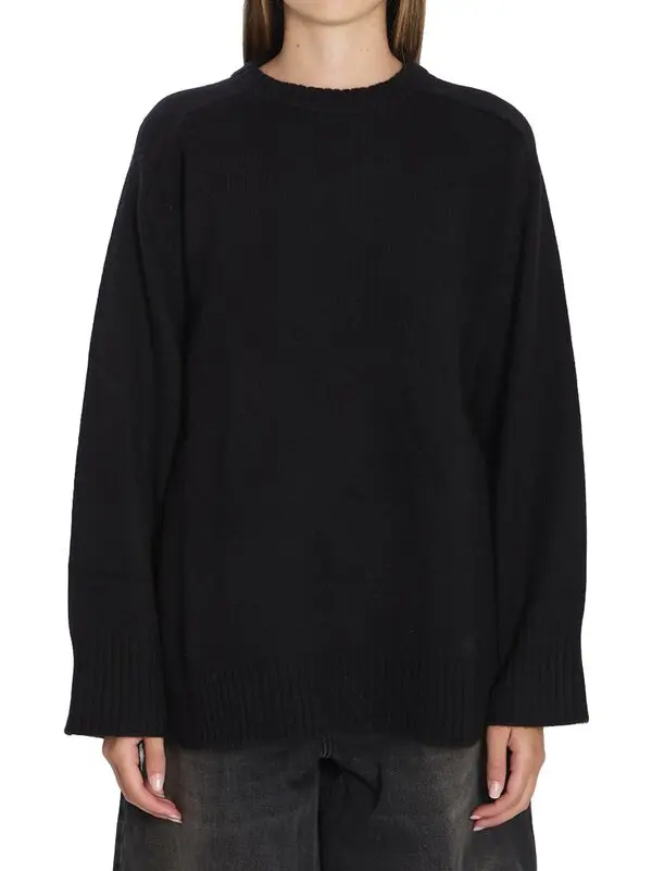 Loulou De Saison Safi Wool And Cashmere Sweater - Black