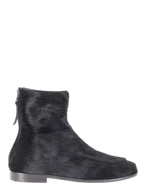 Hereu Juliol Calf-hair Ankle Boots - Black