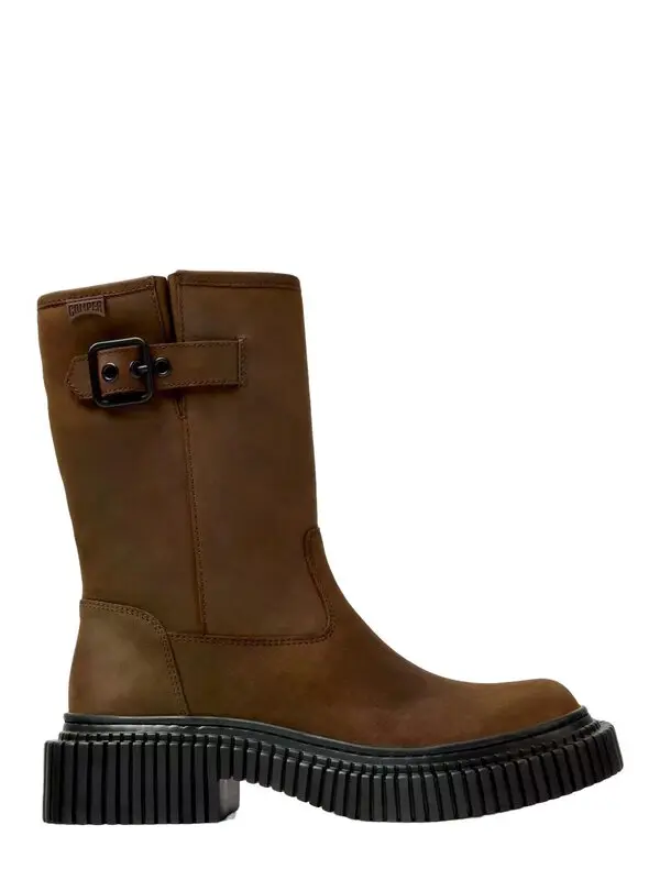 Camper 33mm Pix Berlin Buckle-embellished Boots - Brown