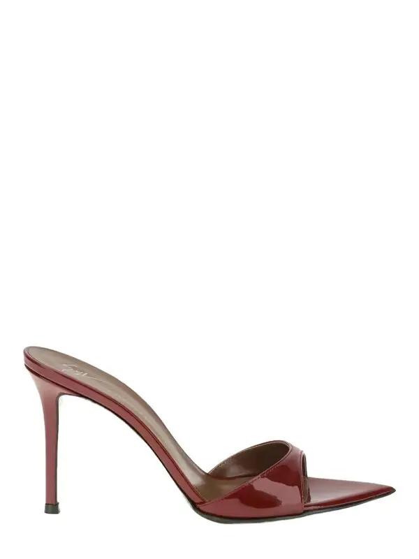 GIUSEPPE ZANOTTI 90mm Pointed-toe Stiletto Sandals - Red