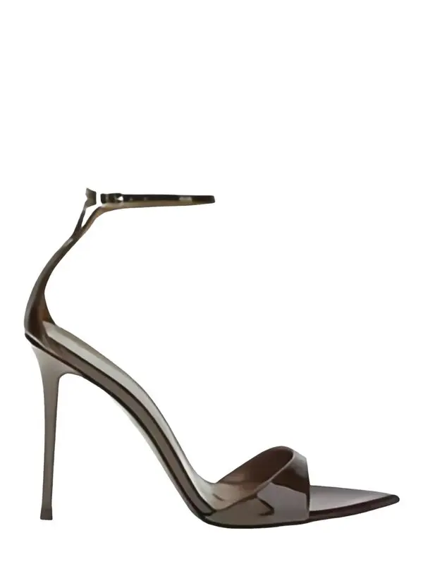 GIUSEPPE ZANOTTI 105mm Pointed-toe Ankle-strap Sandals - Brown