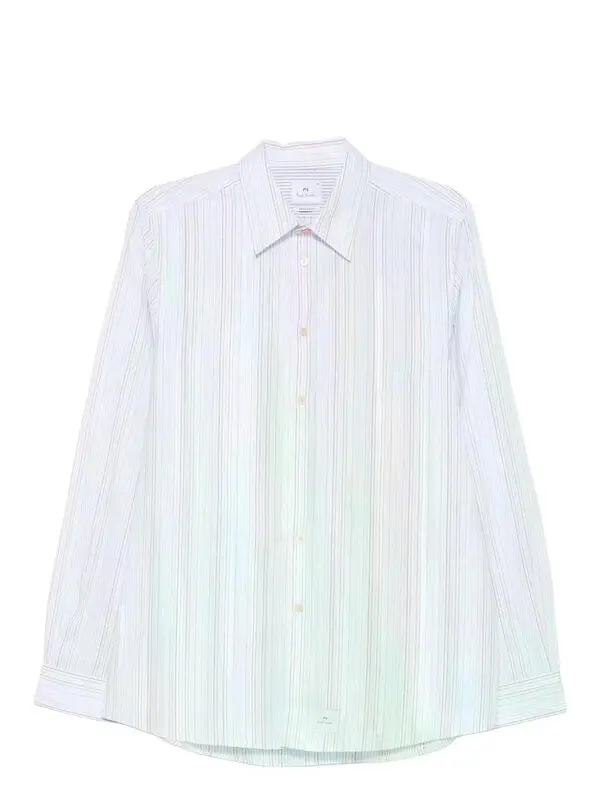 Paul Smith Multicoloured Stripe Shirt - White
