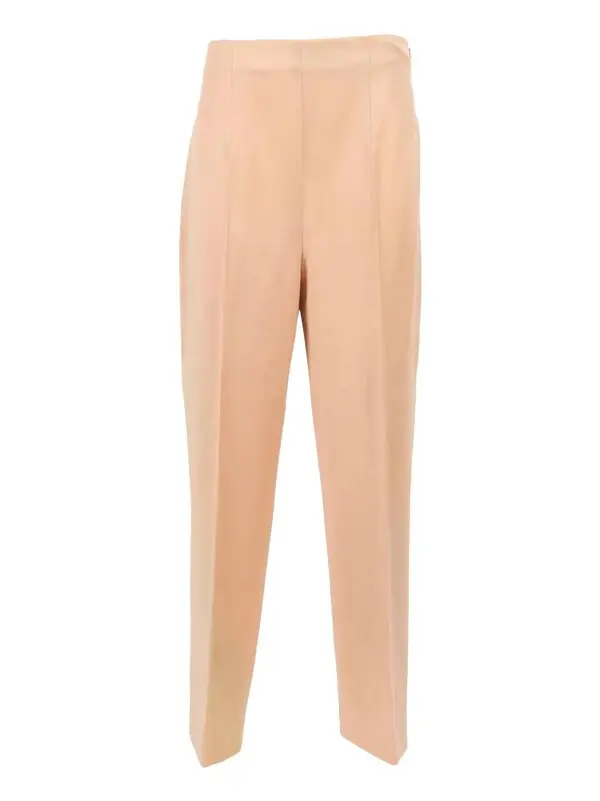 Alberta Ferretti High-waisted Trousers - Neutrals