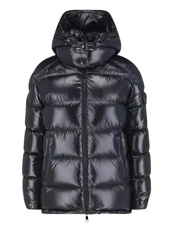 Moncler Hooded Down Jacket - Black