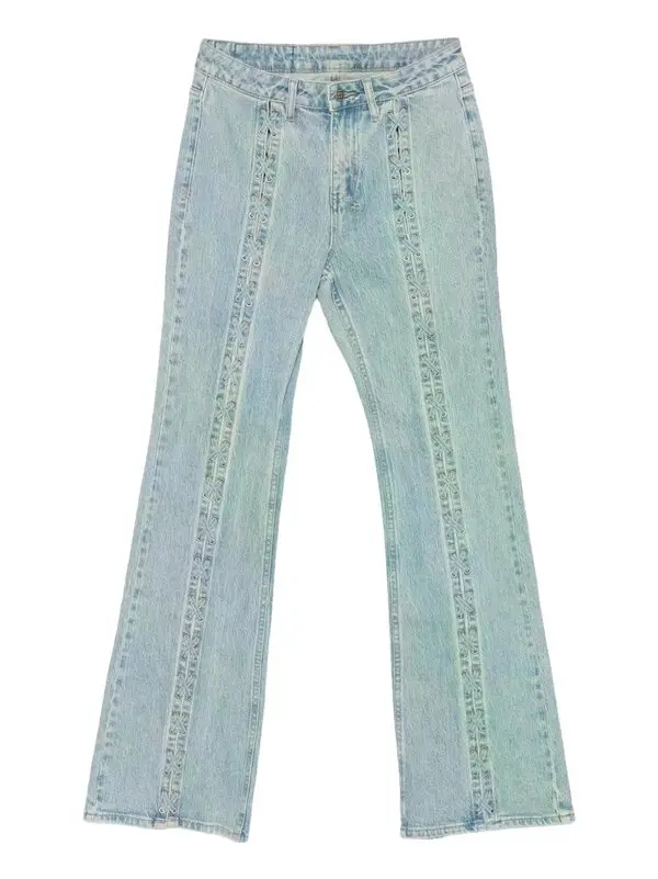 Ksubi Soho Dove Laced Jeans - Blue