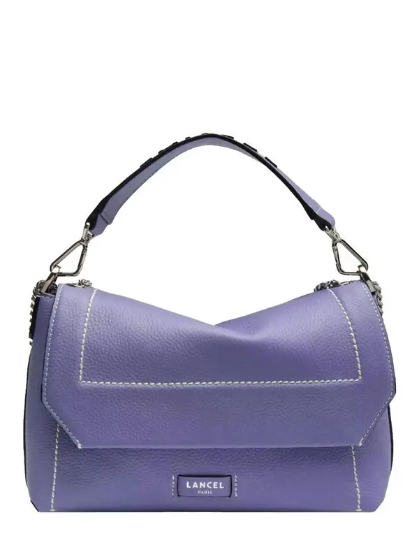 LANCEL Ninon Flap-detail Satchel - Blue