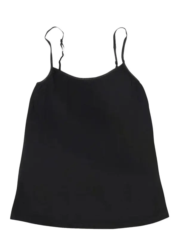 Callipygian Spaghetti-strap Top - Black
