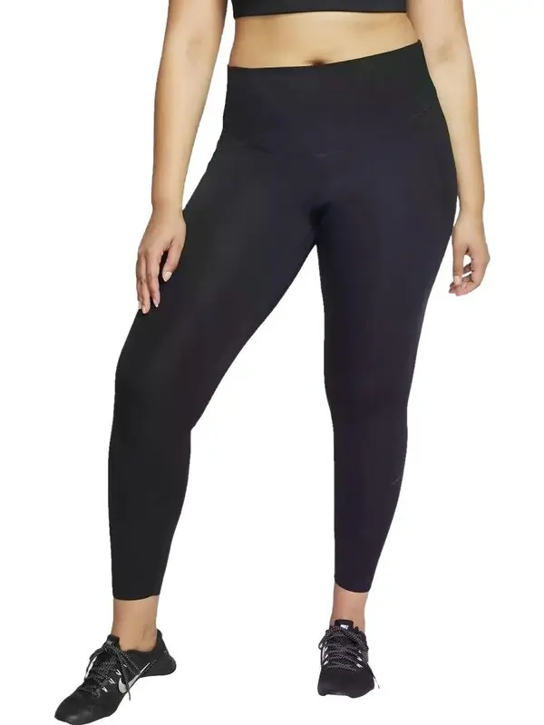 Nike One Luxe Mid-rise Leggings - Black