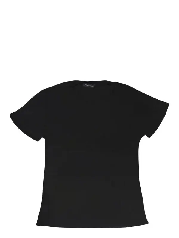 Callipygian Crew Neck T-shirt - Black