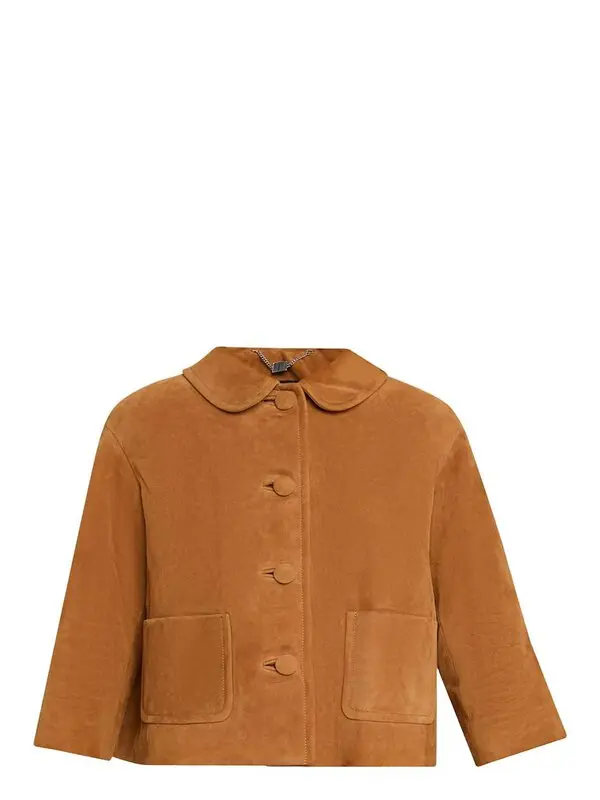 Marc Jacobs Suede Doll Jacket - Copper