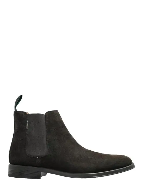 Paul Smith Elastic-panel Suede Chelsea Boots - Brown
