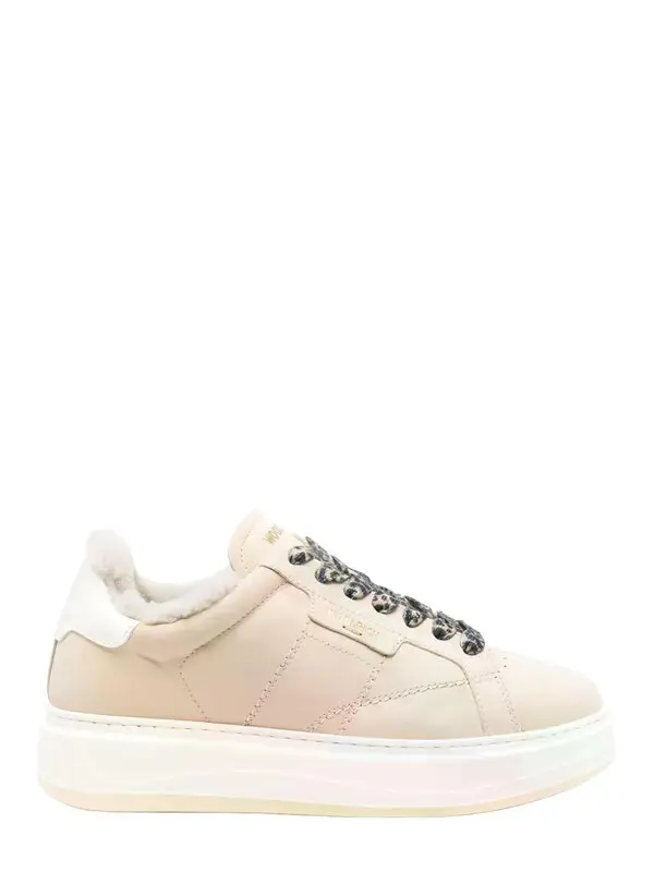 Woolrich Shearling Low-top Sneakers - Neutrals