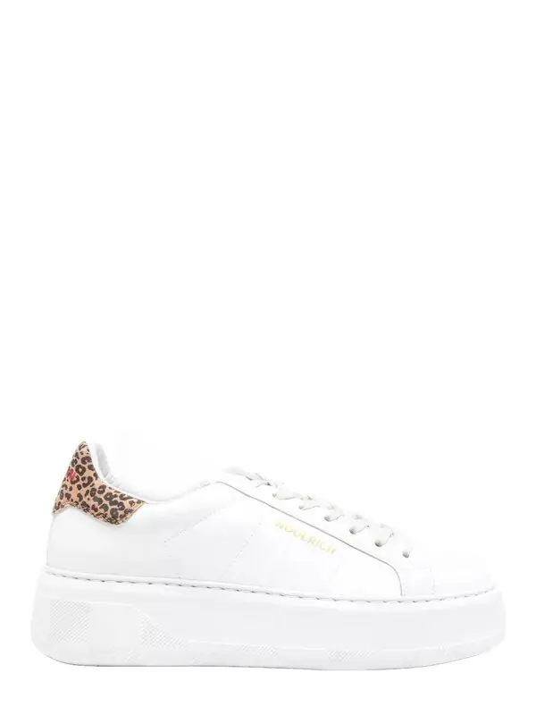 Woolrich Chunky Court Platform Sneakers - White
